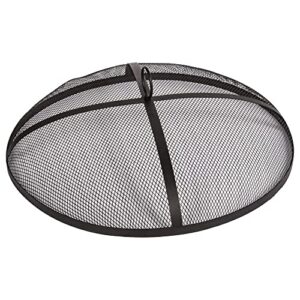 dagan industries 31-inch mesh fire pit spark screen - round