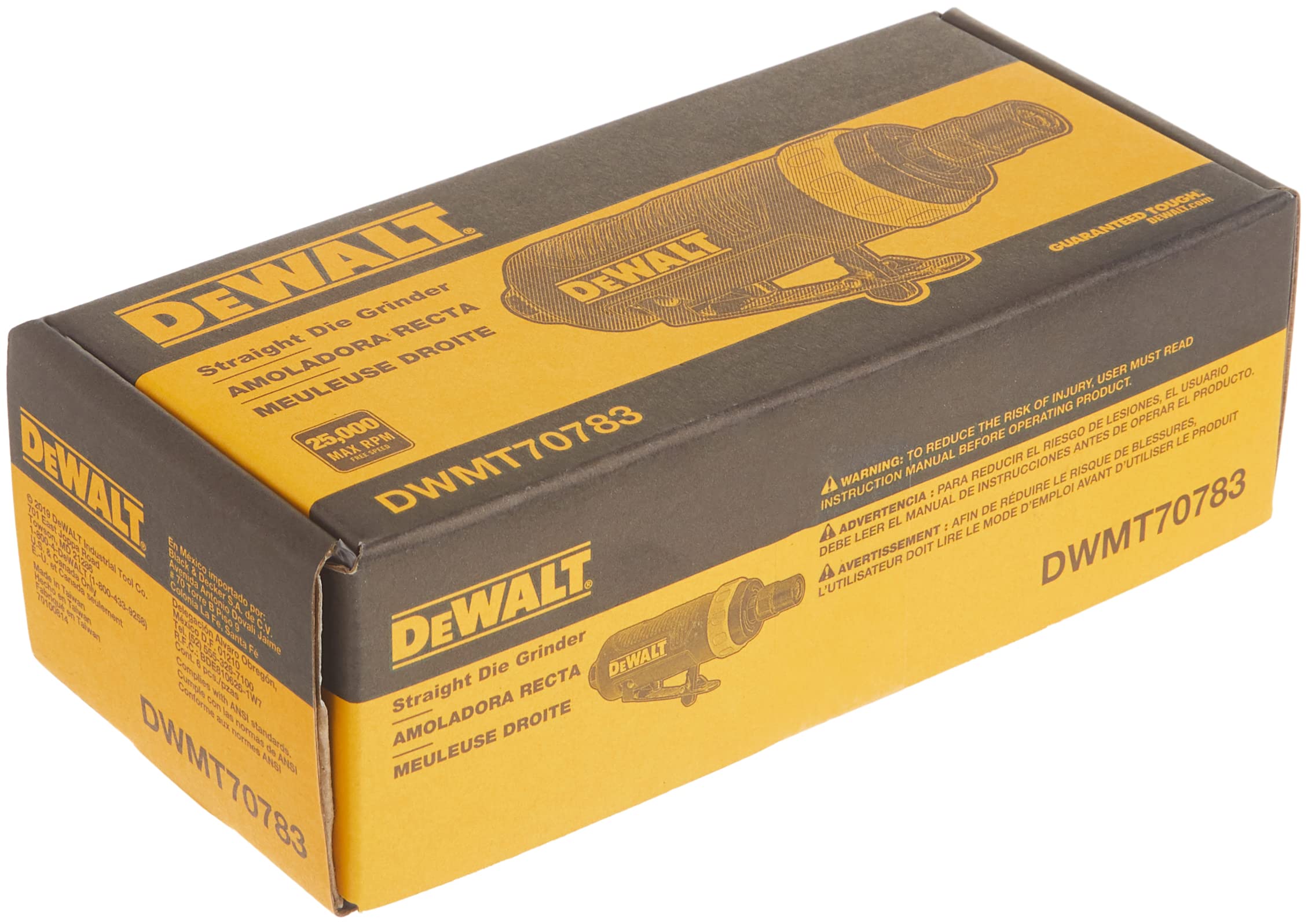 DEWALT Die Grinder, Straight (DWMT70783)