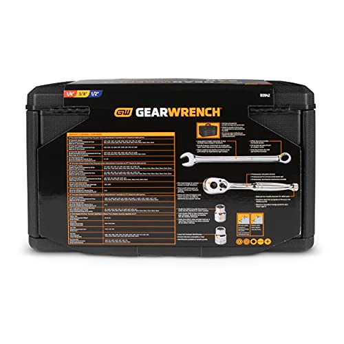 GEARWRENCH 239 Pc. BMC Mechanics Tool Set 1/4, 3/8, 1/2 - 80942