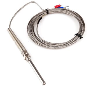 3m high precision temperature -100°c to 1250°c thermocouple 50mm probe sensor