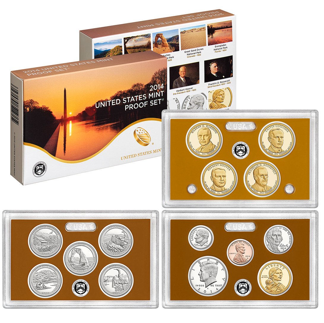 2014 S US Mint Proof Set OGP