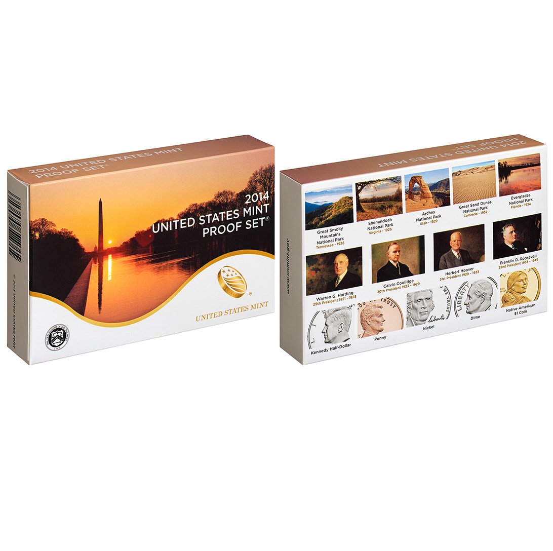 2014 S US Mint Proof Set OGP