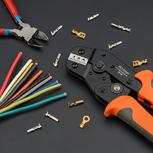 iCrimp SN-28B Dupont Crimping Tool for 3.96mm, 2.54mm, 2.5mm Pitch Dupont, JST XH VH Connectors, AWG 18 to 28