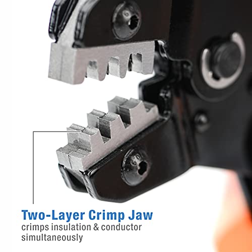 iCrimp SN-48B Pin Crimping Tools 3.96/4.8/5.08/6.3 mm 26-16AWG Crimper 0.14-1.5mm² for Dupont & JST-SM Molex Connectors and Terminals