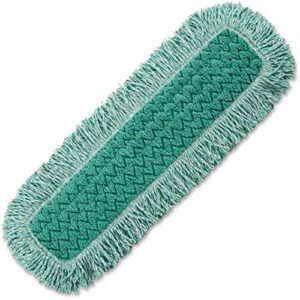 rubbermaid commercial hygen 24" fringed dust mop pad