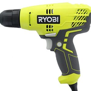 Ryobi D43K 5.5 Amp 3/8 Inch 1,600 RPM Variable Speed Trigger Corded Power Drill