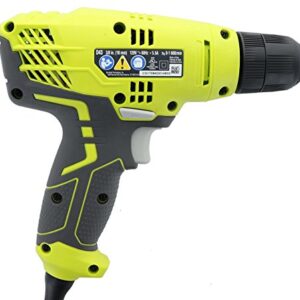 Ryobi D43K 5.5 Amp 3/8 Inch 1,600 RPM Variable Speed Trigger Corded Power Drill