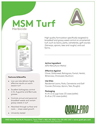 Quali-Pro MSM Turf Herbicide 8oz