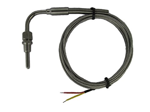 K Type Thermocouple Temperature Sensors for Exhaust Gas Temperature (EGT) with 1/8" NPT Adjustable Compression Fittings