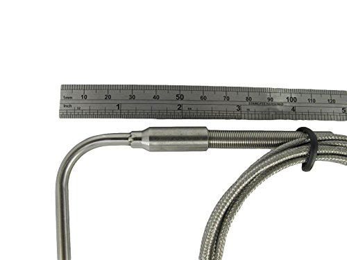 K Type Thermocouple Temperature Sensors for Exhaust Gas Temperature (EGT) with 1/8" NPT Adjustable Compression Fittings