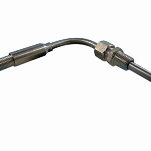 K Type Thermocouple Temperature Sensors for Exhaust Gas Temperature (EGT) with 1/8" NPT Adjustable Compression Fittings