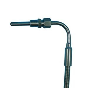 K Type Thermocouple Temperature Sensors for Exhaust Gas Temperature (EGT) with 1/8" NPT Adjustable Compression Fittings