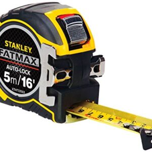 STANLEY FATMAX Autolock Tape, 5 m/16 ft