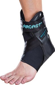 aircast airlift pttd ankle support brace, left foot, medium