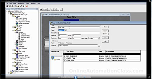 Allen Bradley Factorytalk View Studio Machine Edition 5/6/7/8 Video Training Course