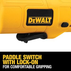 DEWALT Die Grinder, Corded, 1-1/2-Inch, 4.2-Amp, 25,000 RPM, AC/DC Capacity (DWE4887) Yellow