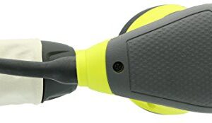 Ryobi RS290G 2.6 Amp 12,500 OPM Single Speed 5 Inch Hook and Loop Corded Random Orbit Sander w/ 3 Pads and Dust Bag