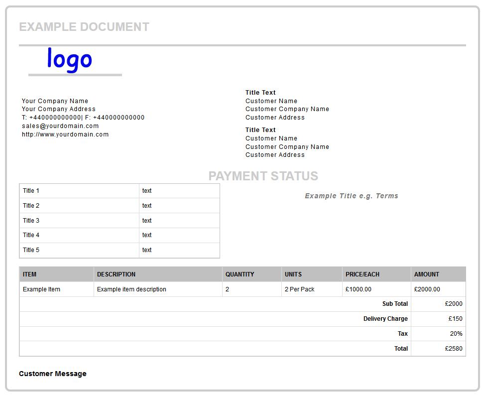 Invoice Quotations and Purchase orders Maker [Download]