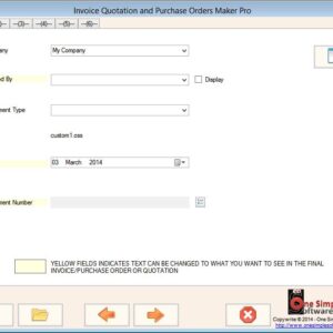 Invoice Quotations and Purchase orders Maker [Download]