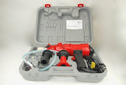 CORE DRILL PACKAGE DEAL 4Z1 2-SPEED CONCRETE CORING DRILL by BLUEROCK TOOLS COMES WITH 1", 2", 3", & 4" BITS