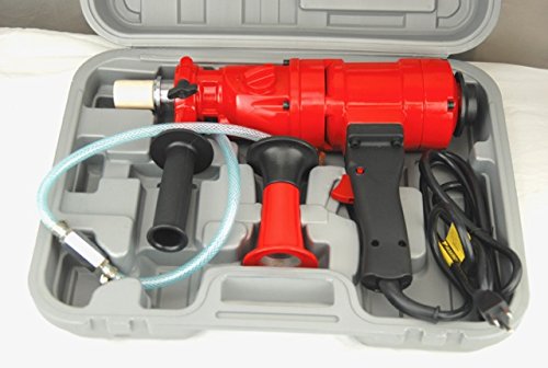 CORE DRILL PACKAGE DEAL 4Z1 2-SPEED CONCRETE CORING DRILL by BLUEROCK TOOLS COMES WITH 1", 2", 3", & 4" BITS