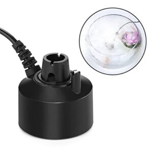 agptek mist maker fog maker for water fountain pond rockery fishtank vase birdbath (atomization amout:=300ml/h)