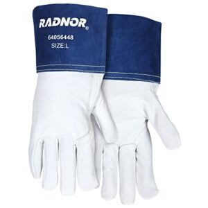 radnor large premium grade goatskin tig welders' glove