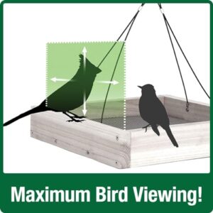 Wild Wings WWCF23 Cedar Tray Bird Feeder