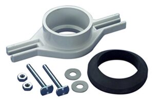 zurn uf2971 pvc spigot fit urinal flange kit, 4" - 7"