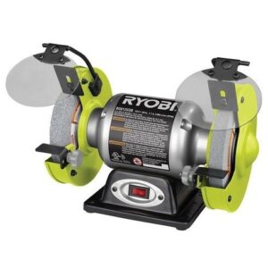 ryobi 6 in. bench grinder bg612gsb