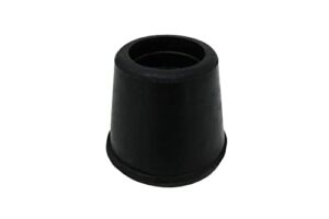 shepherd hardware 8759e rubber leg tips, 5/8 inch (pack of 24),black