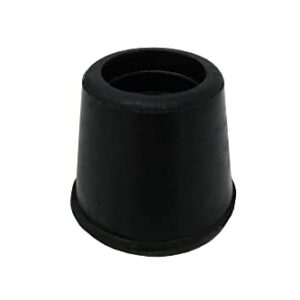 Shepherd Hardware 8759E Rubber Leg Tips, 5/8 Inch (Pack of 24),Black