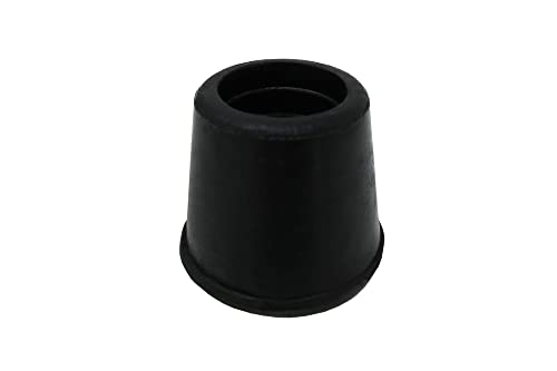 Shepherd Hardware 8759E Rubber Leg Tips, 5/8 Inch (Pack of 24),Black