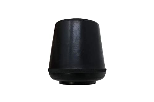 Shepherd Hardware 8759E Rubber Leg Tips, 5/8 Inch (Pack of 24),Black