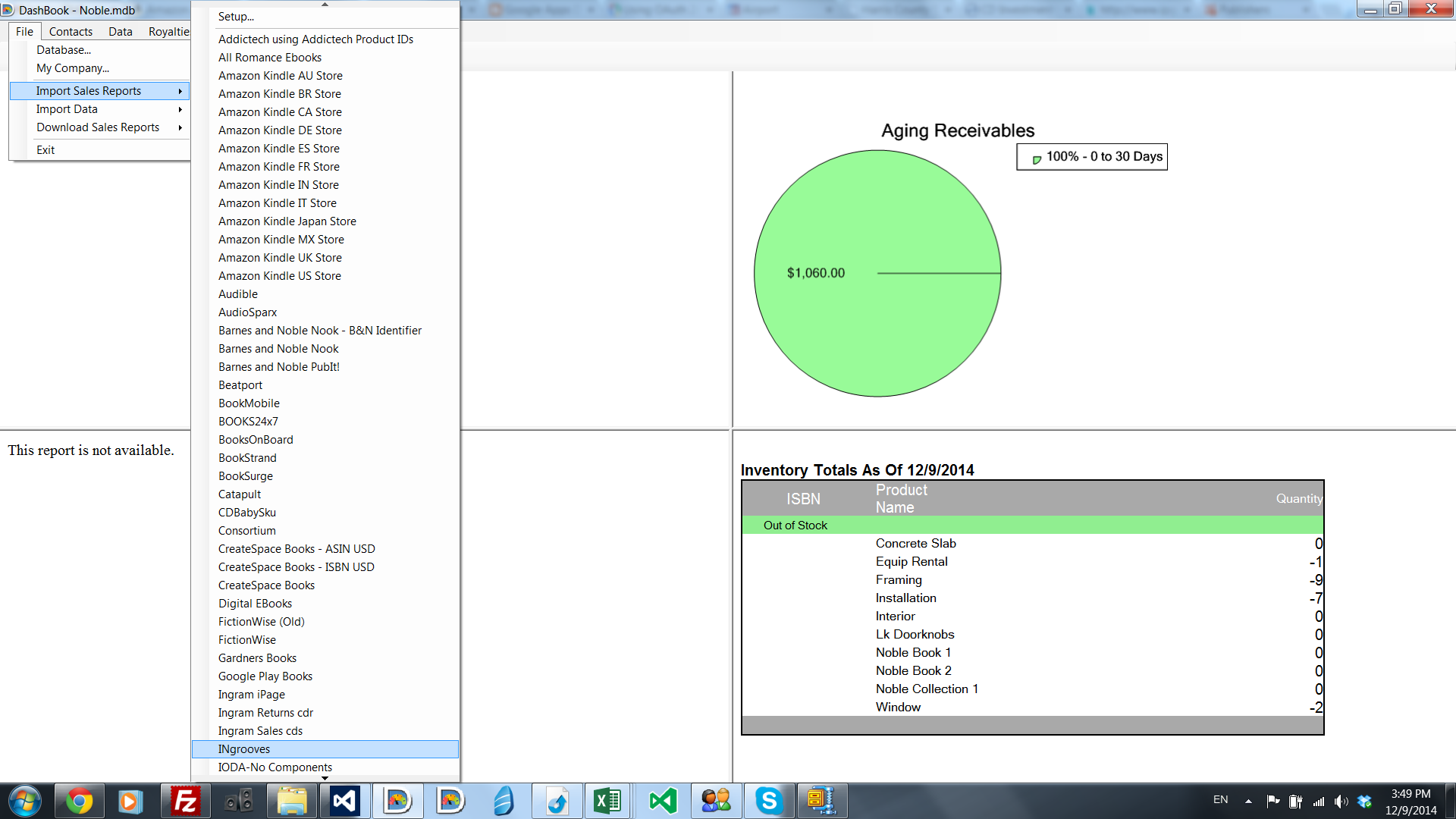 DashBook Royalty Pro With QuickBooks and Reserves Modules [Download]