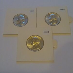 REEDERSONG 1964 D Quarters 3-pack