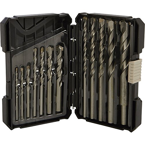 Klutch 12-Pc. Masonry Drill Bit Set