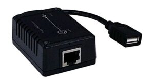 tycon systems poe-msplt-usb poe to usb converter - 48v dc poe input