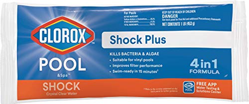 Clorox Pool&Spa 32312CLX Shock Plus, 12-Pound, White