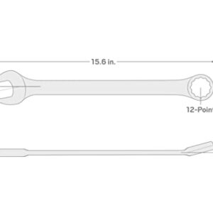 TEKTON 1-3/16 Inch Combination Wrench | 18269