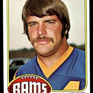 1976 Topps # 446 Jack Reynolds Los Angeles Rams (Football Card) EX Rams Tennessee