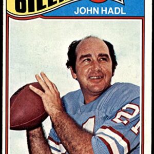 1977 Topps # 83 John Hadl Houston Oilers (Football Card) EX Oilers Kansas