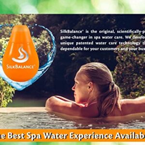 Silk Balance Natural Hot Tub Water Care - Premium Simple Luxury Hot Tub Water Solution 2 Month Supply