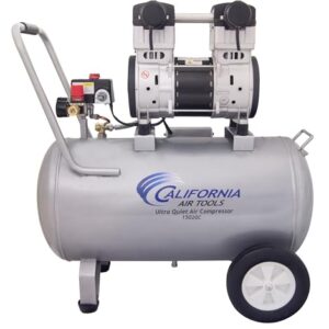 California Air Tools 15020C Ultra Quiet & Oil-Free 2.0 Hp 15.0 gallon Steel Tank Air Compressor