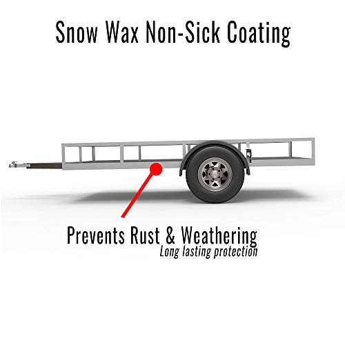 Snow Wax Snow and Ice Repellent Coating for Snowblowers, Shovels, Wheel Wells - 11oz Spray