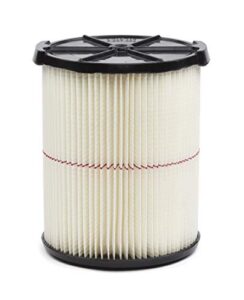 craftsman cmxzvbe38754 red stripe general purpose wet/dry vac replacement filter for 5 to 20 gallon shop vacuums