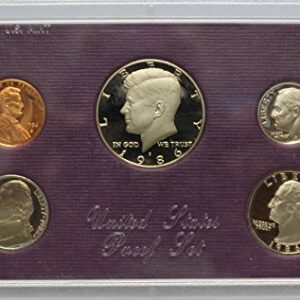 1986 S U.S. Proof Set in Original Government Packaging