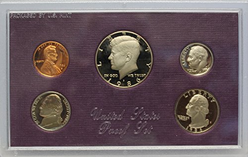 1986 S U.S. Proof Set in Original Government Packaging