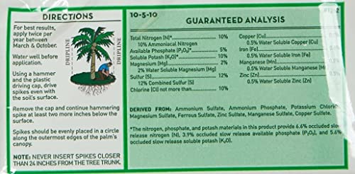 JOBES Palm FERT Spikes (Pkg of 2)