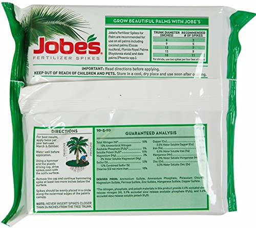 JOBES Palm FERT Spikes (Pkg of 2)